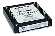 200W and 300W half brick DC-DC converters have a 43V to 160V input for rail and industrial ...